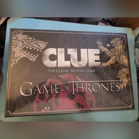 Usaopoly | Games | New Clue Game Of Thrones Edition 737 | Poshmark